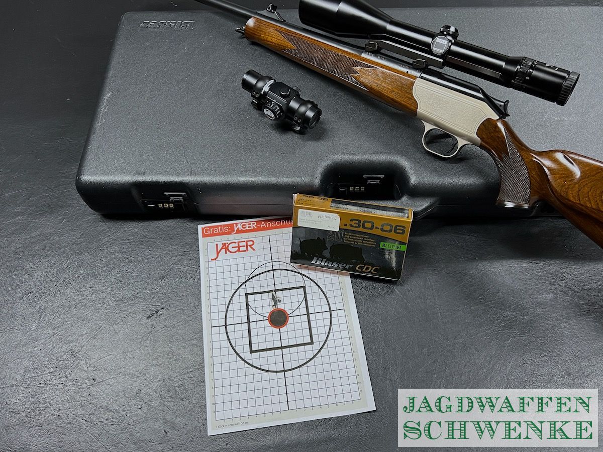 Blaser R93 in .30-06 inkl. Zeiss Zfr. Blaser Hitpoint und Blaser Koffer ...