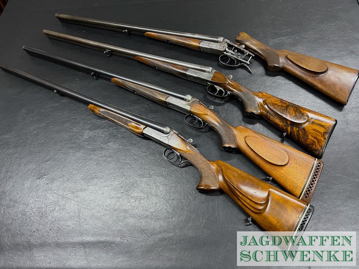 4er Set Suhler Flinten " Simson" + "Fortuna" im Konvolut - eGun