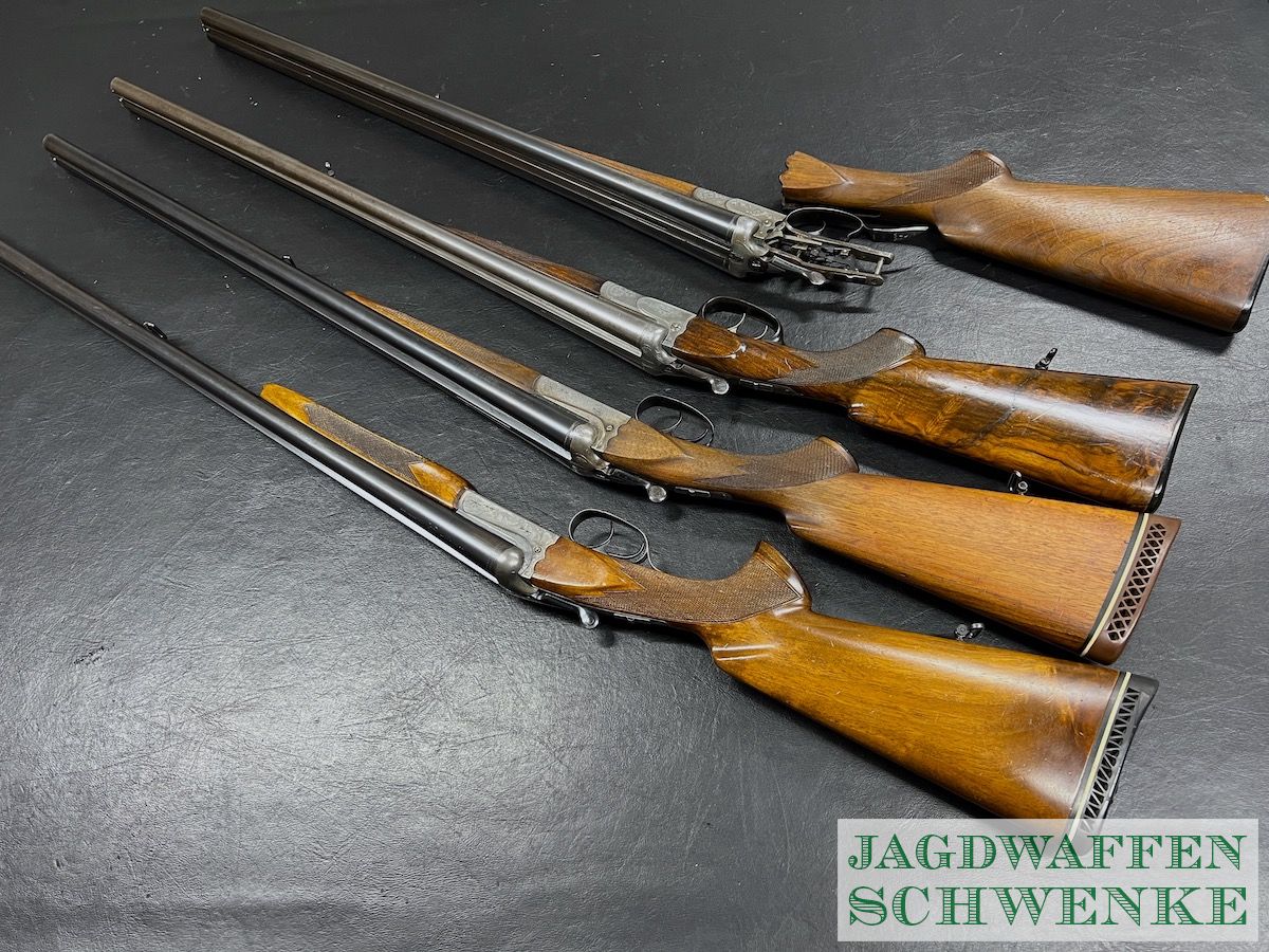 4er Set Suhler Flinten " Simson" + "Fortuna" im Konvolut - eGun