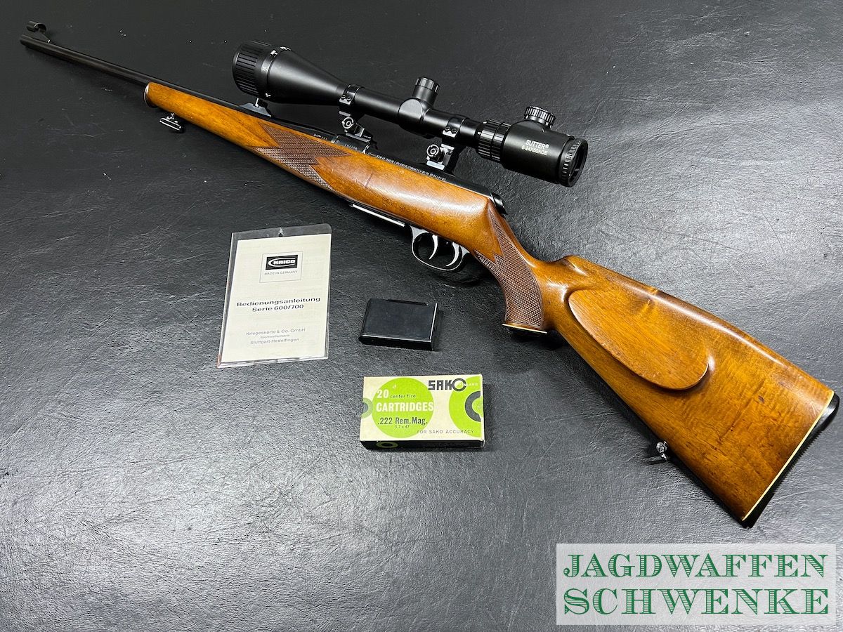 Krico Mod. 700 in .222 Rem. Mag. mit Zfr. Sutter 6-24x50 - eGun