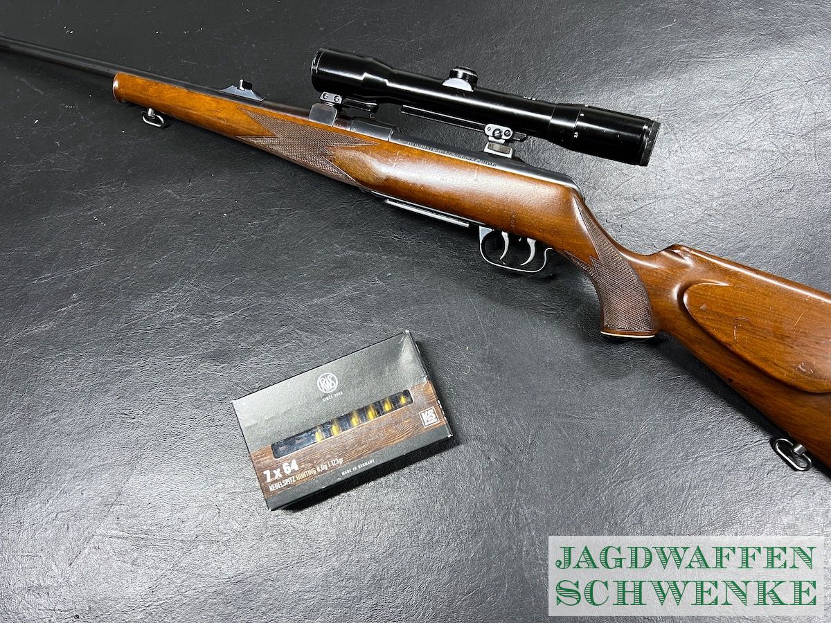 Krico 700 in 7x64 mit Zeiss Diavari 1,5-6x36 Super Schussleistung auf 100m - eGun