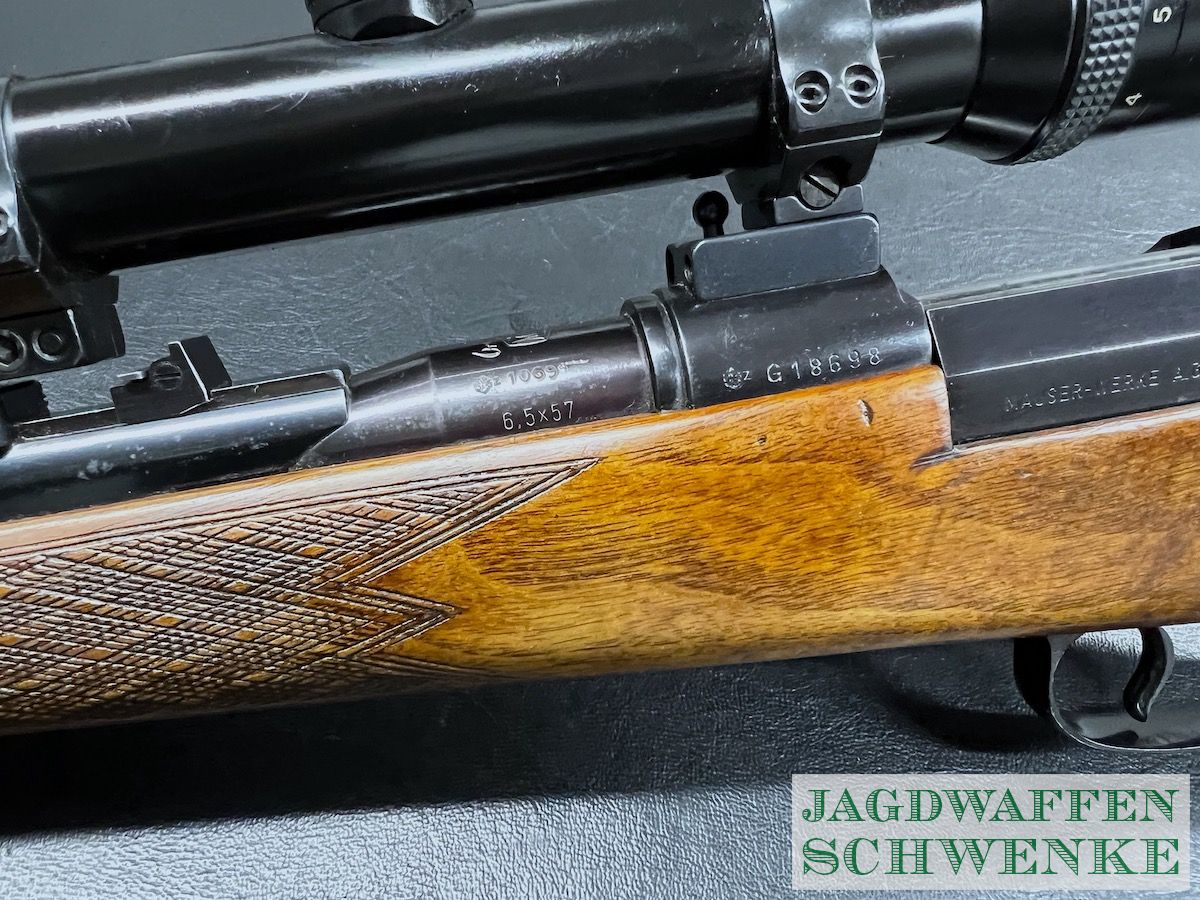 Seltener Mauser Mod. 66 S in 6,5x57 inkl. Swarovksi 3-12x56 - eGun