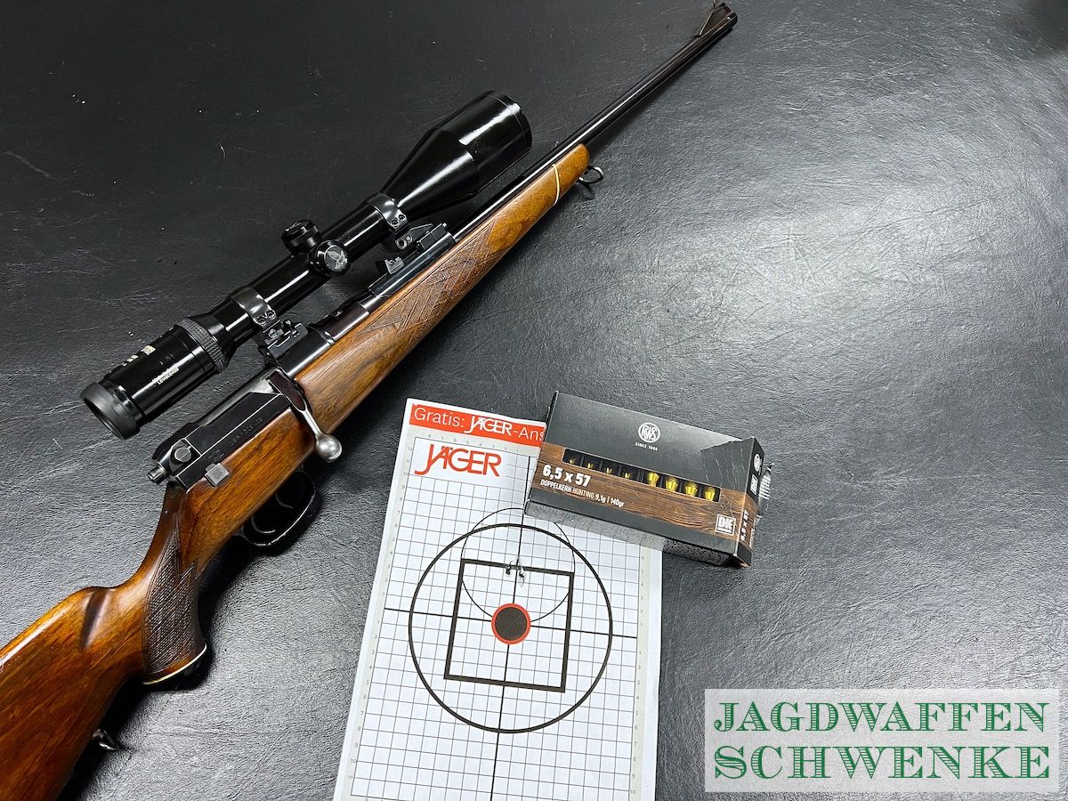 Seltener Mauser Mod. 66 S in 6,5x57 inkl. Swarovksi 3-12x56 - eGun