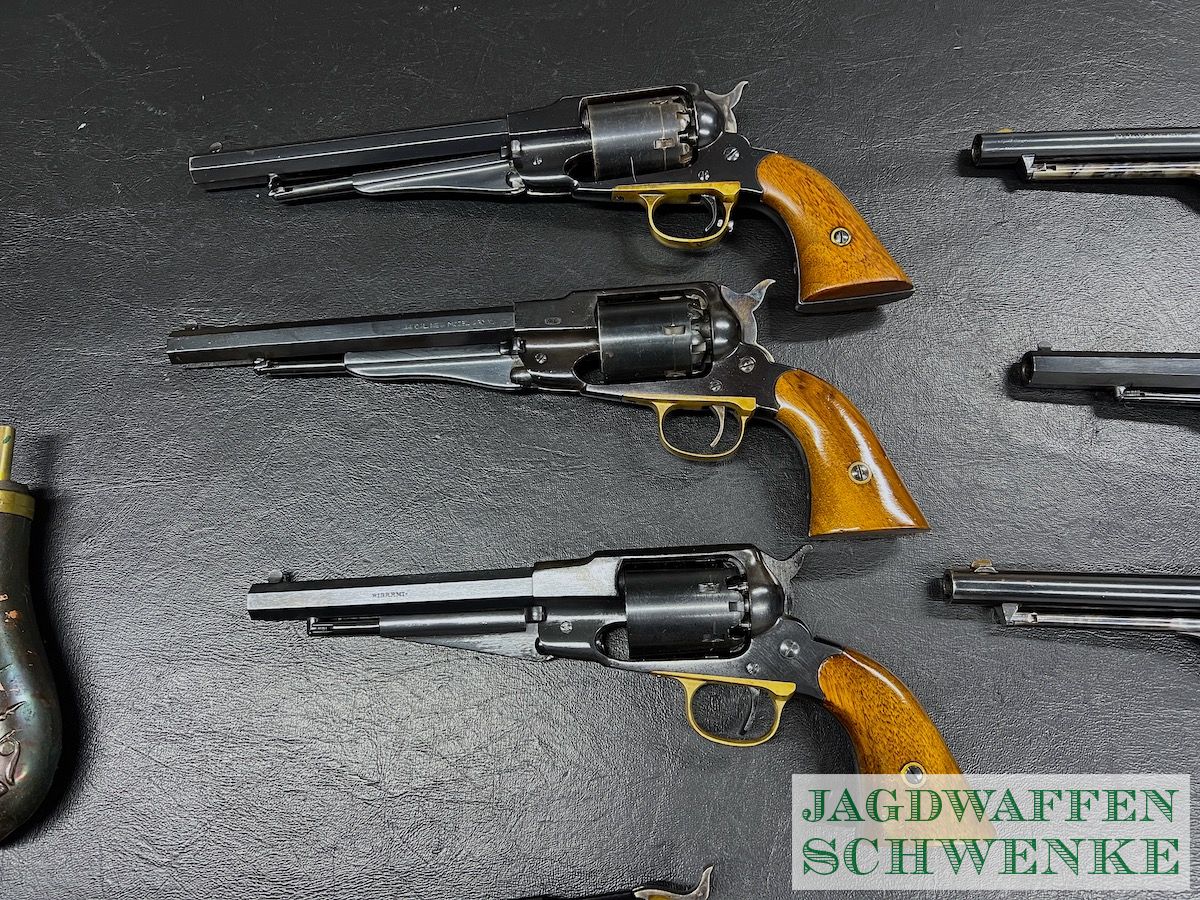 10x Perkussions Vorderlader Revolver "Hege Uberti , Euroarms, Galesi ...