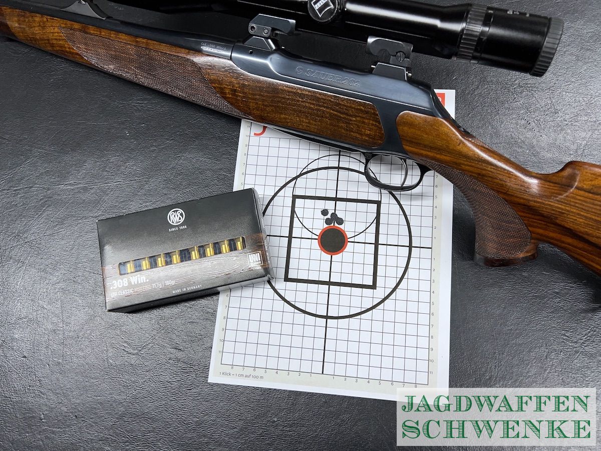 Sauer 202 Elegance .308 Win. Eckernförde Fertigung mit Stahlsystem - eGun