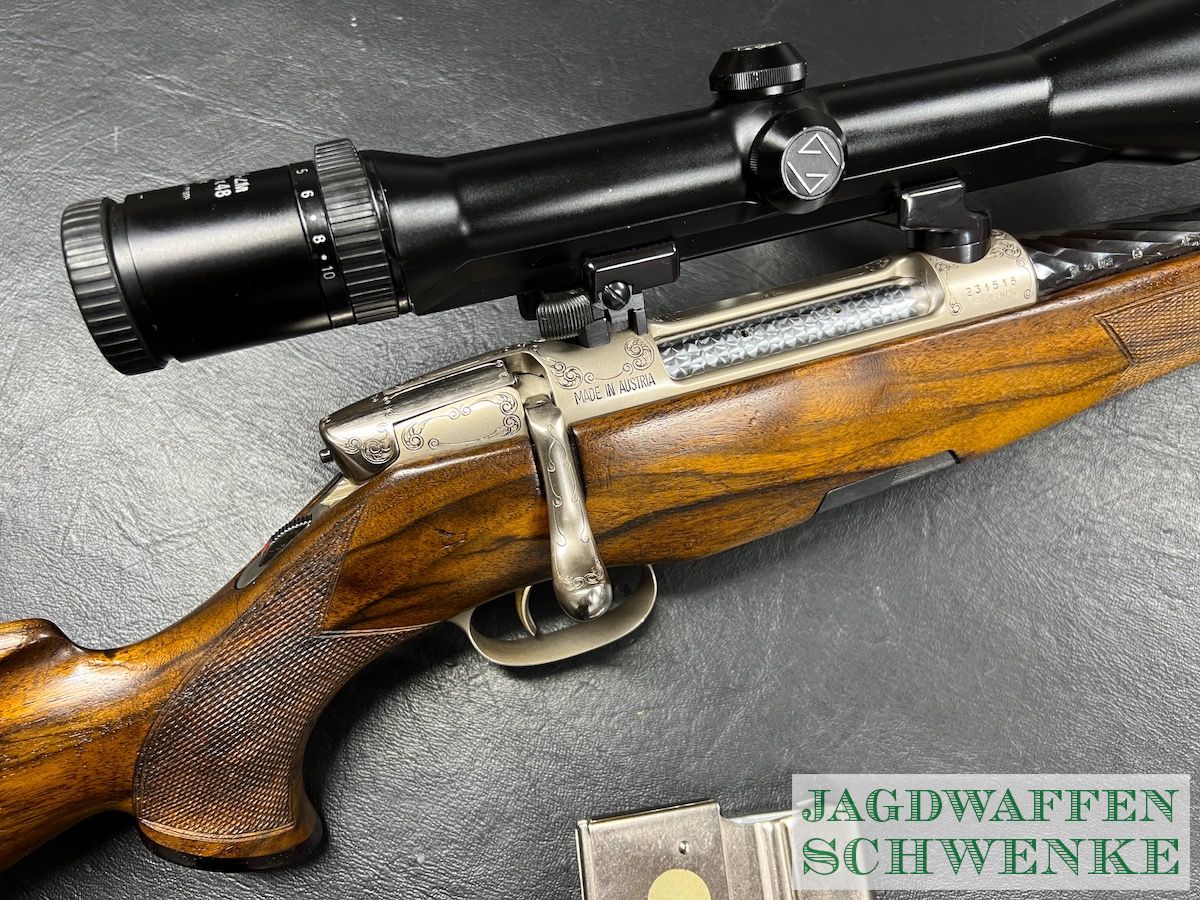 Rarität ! Steyr Stutzen Luxus in Elegance Kal. 9,3x62 - eGun