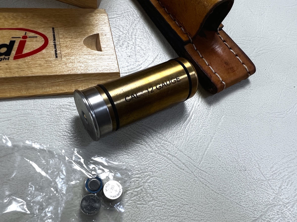 Red-i Laser Bore Sight Gauge 12 Cal. Laserpatrone - eGun