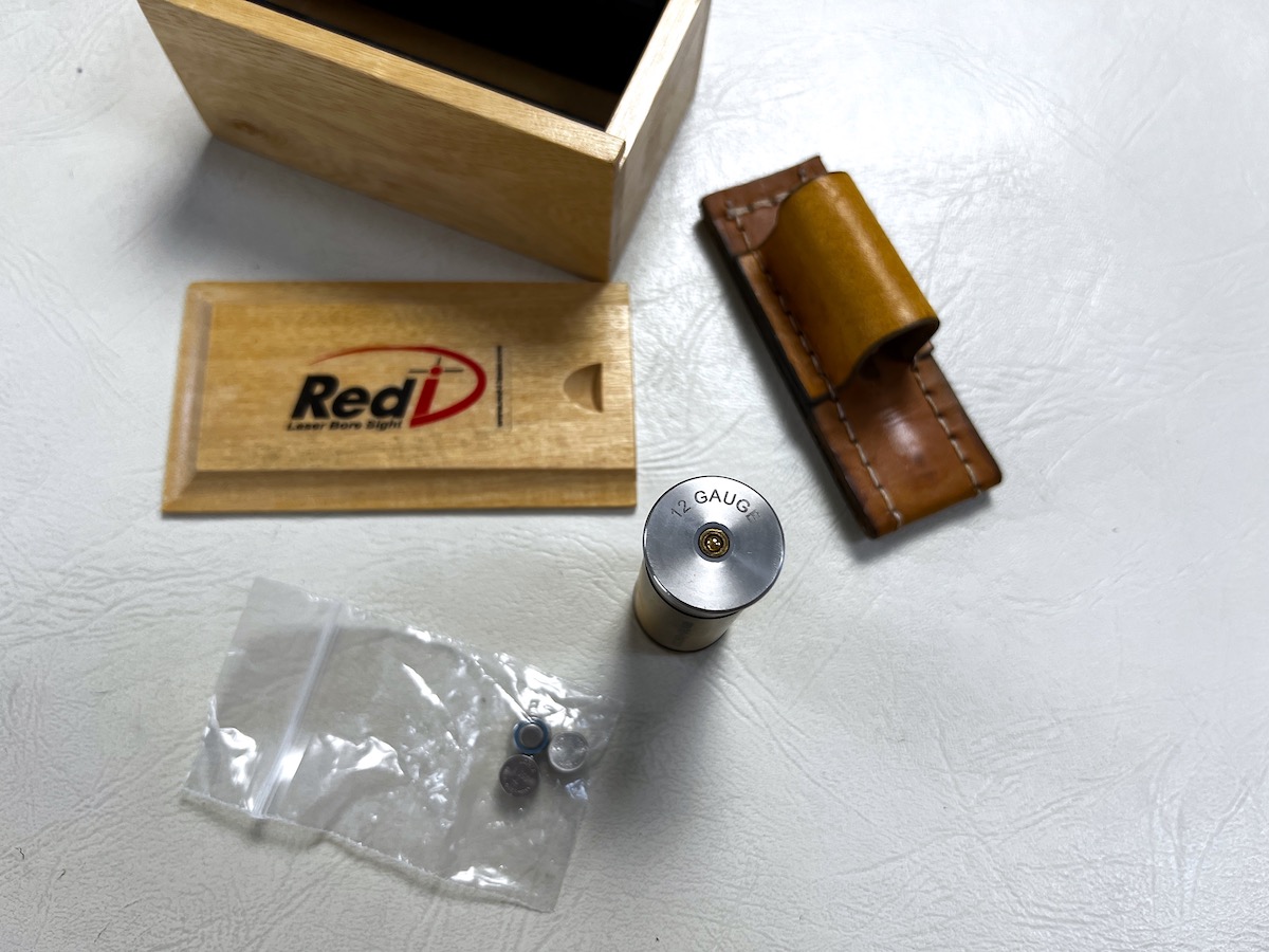 Red-i Laser Bore Sight Gauge 12 Cal. Laserpatrone - eGun