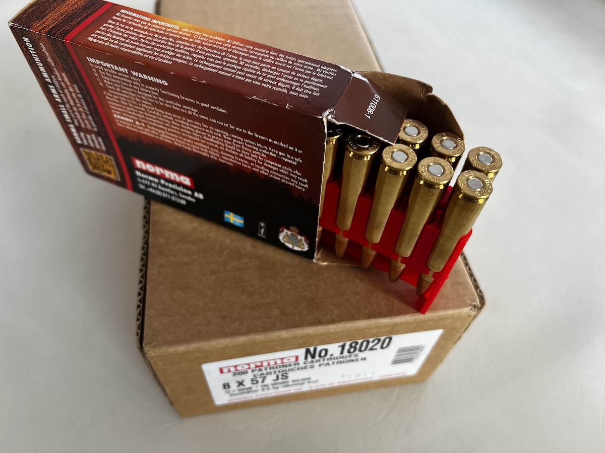 Norma 8x57 IS Vulkan 12,7g/196grs. je 20 Patronen - eGun